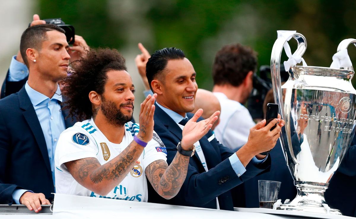 Impensado: Keylor Navas y Marcelo vuelven a coincidir tras su época de ...