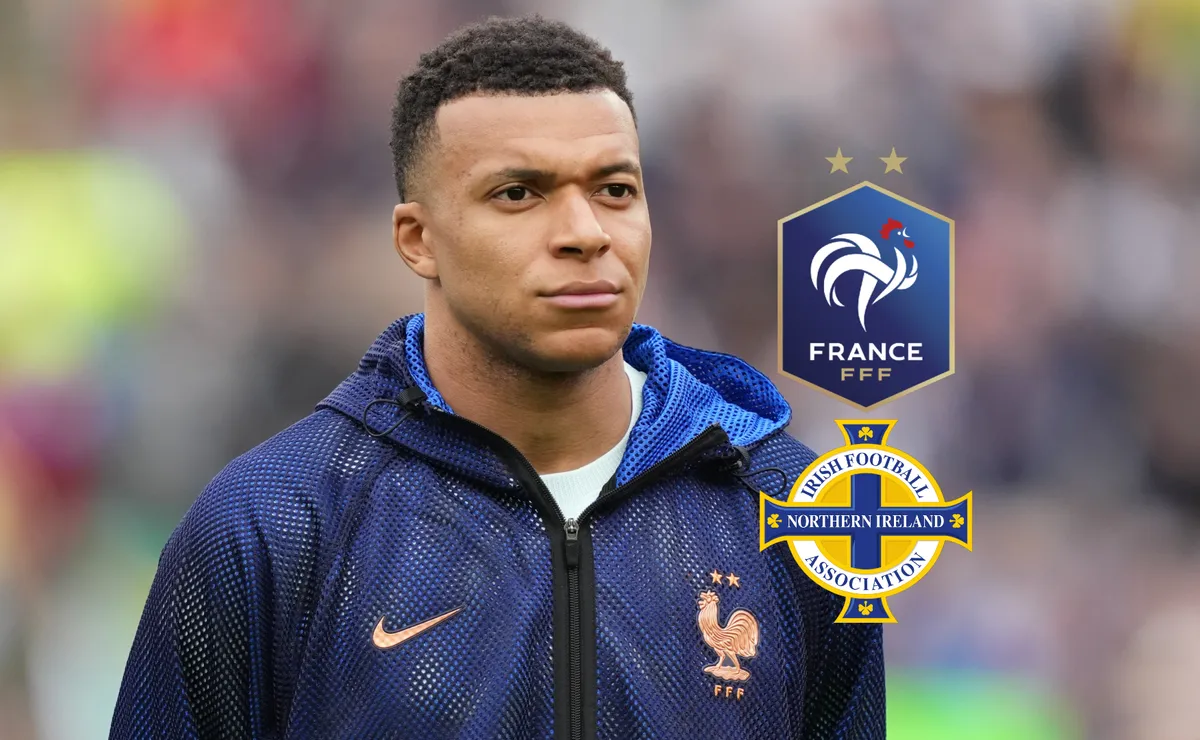 Juega Kylian Mbappé: alineaciones de Francia vs. Irlanda del Norte y ...